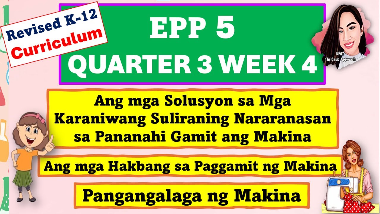 EPP 5 QUARTER 3 WEEK 4 REVISED K-12 CURRICULUM #epp5quarter3week4