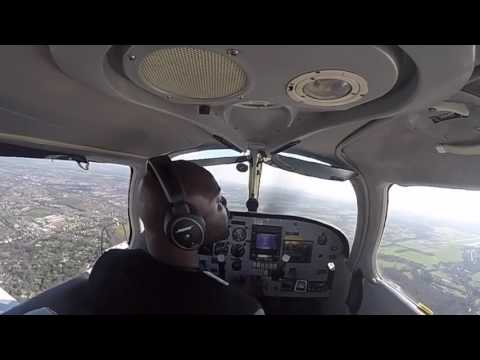 Flight VLOG Blackbushe EGLK Airport to Biggin Hill EGKB