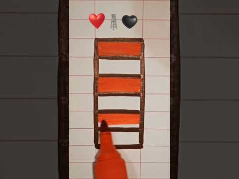 Satisfying colour art #ladder