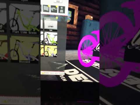 How to get pink glowing bike in desenders