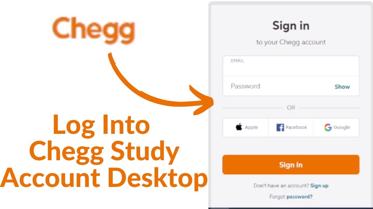 Chegg Login 2022 | Chegg Account Login | Chegg Study Sign In | How to Login to Chegg Account on Pc