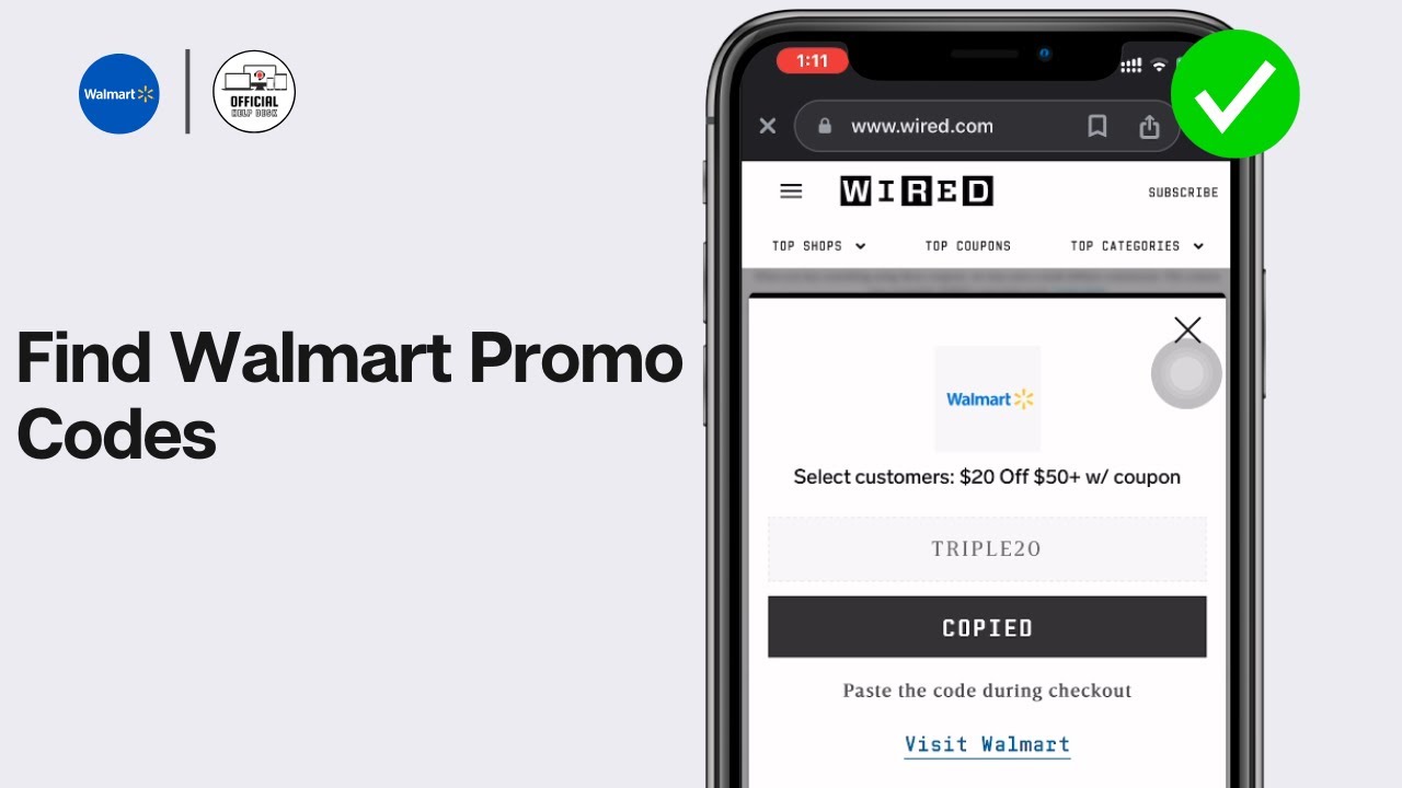 How To Find Walmart Promo Codes (2024)