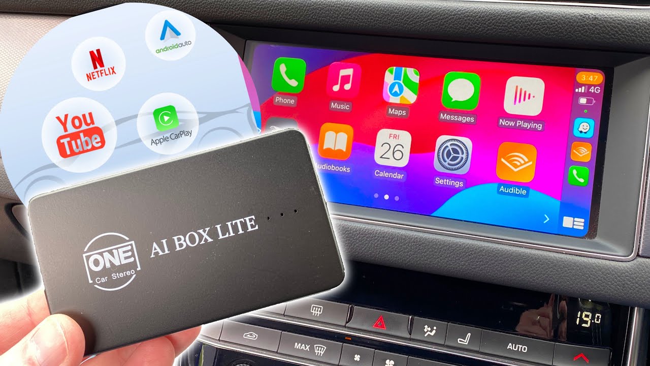 Stream Youtube, Netflix, And More Straight From Your Car's Display!