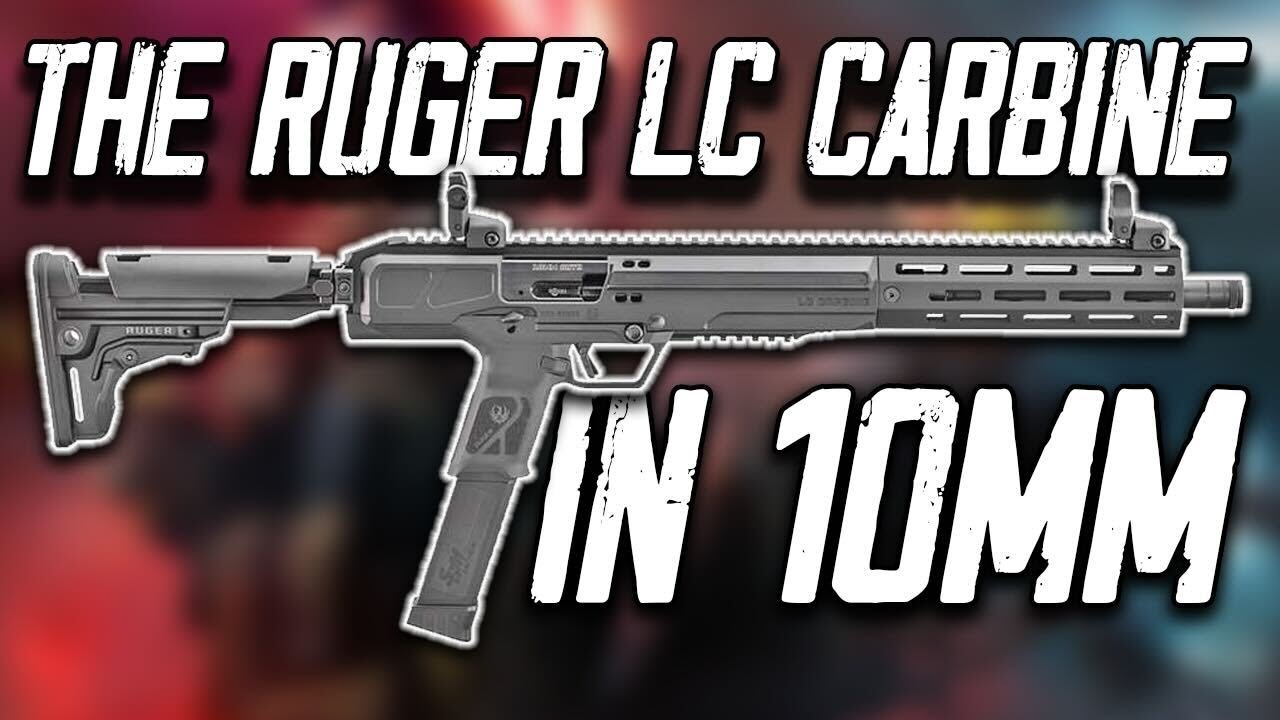 Ruger LC Carbine 10MM Semi-Automatic Rifle, 16.25" Threaded Barrel ...