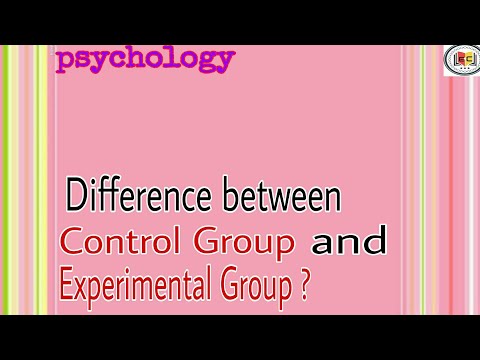 Control Group and treatment Group in urdu and hindi || psychology |Experimental |#Educationalcentral