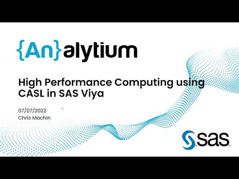 High performance computing with CASL: making the most of the CAS server