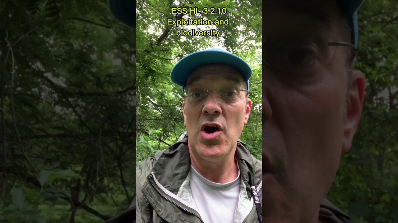 ESS HL 3.2.10 Exploitation, #sustainabledevelopment and #biodiversity in #ecosystems