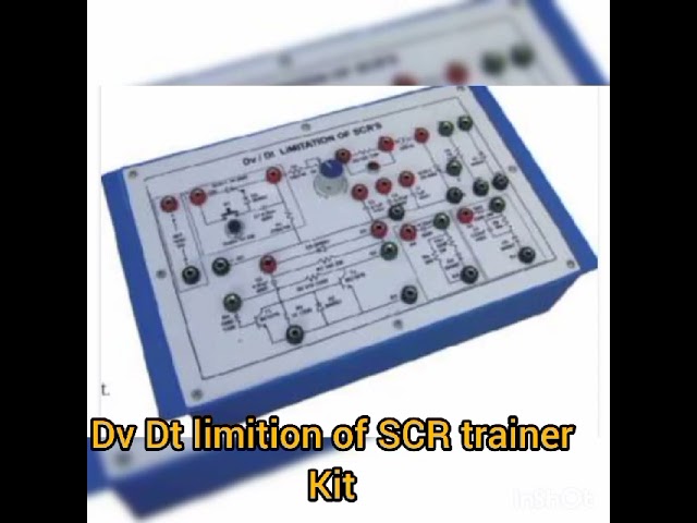 Power Electronics Lab Trainers - Single Phase Series Inverter Trainer ...
