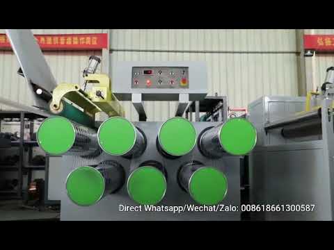 CNRM HDSLJ Pp Polypropylene Plastic Raffia baler twine rope making machine line for Russian