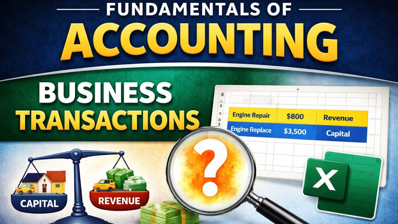 ACCOUNTING BASICS: Business Transactions Explained with Examples l Learn Accounting Pro Studio 