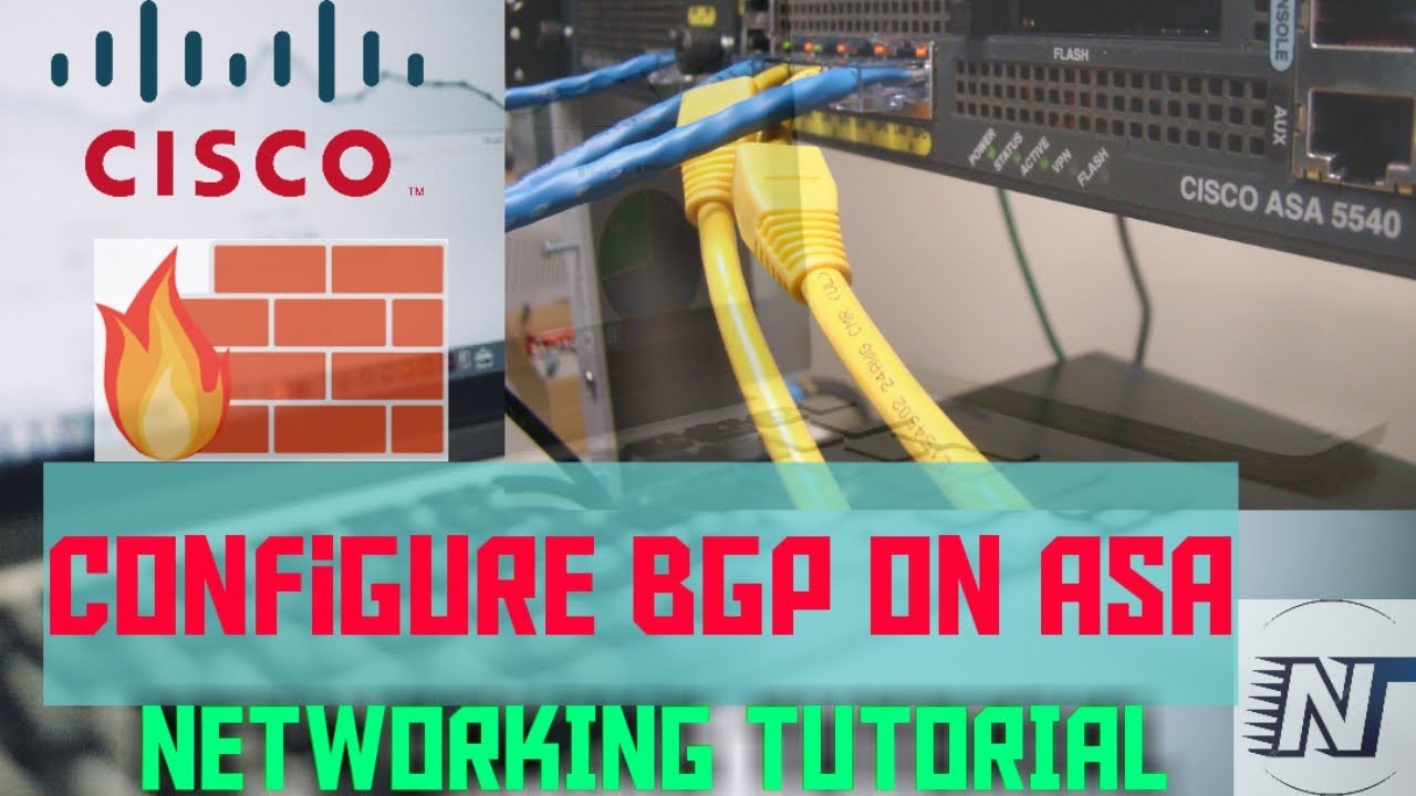 8-Configure BGP on ASA Firewall | Dynamic Routing on the ASA