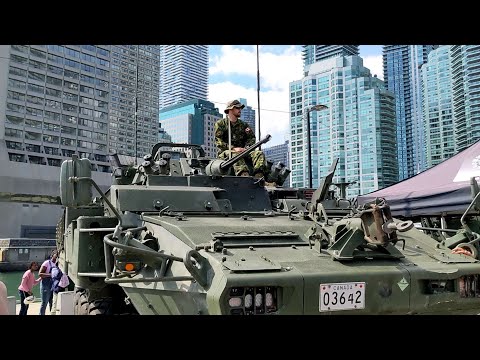 Canadian Military Light Armoured Vehicle & Tactical Armoured Patrol Vehicle Tour