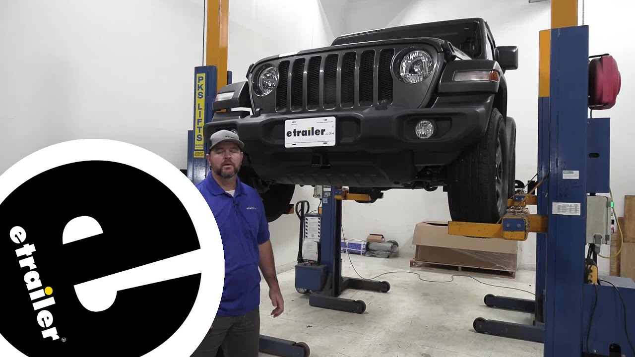 etrailer | Set up: Curt Front Mount Trailer Hitch Receiver on a 2018 Jeep JL Wrangler