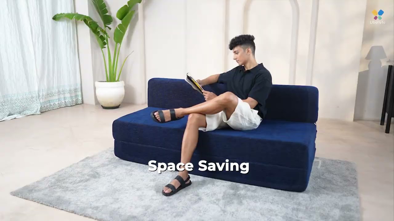 Uberlyfe 3 Seater Sofa-cum-Bed: Every Home Needs One