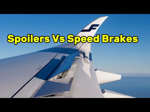Speed Brakes vs Spoilers: What's the Difference?