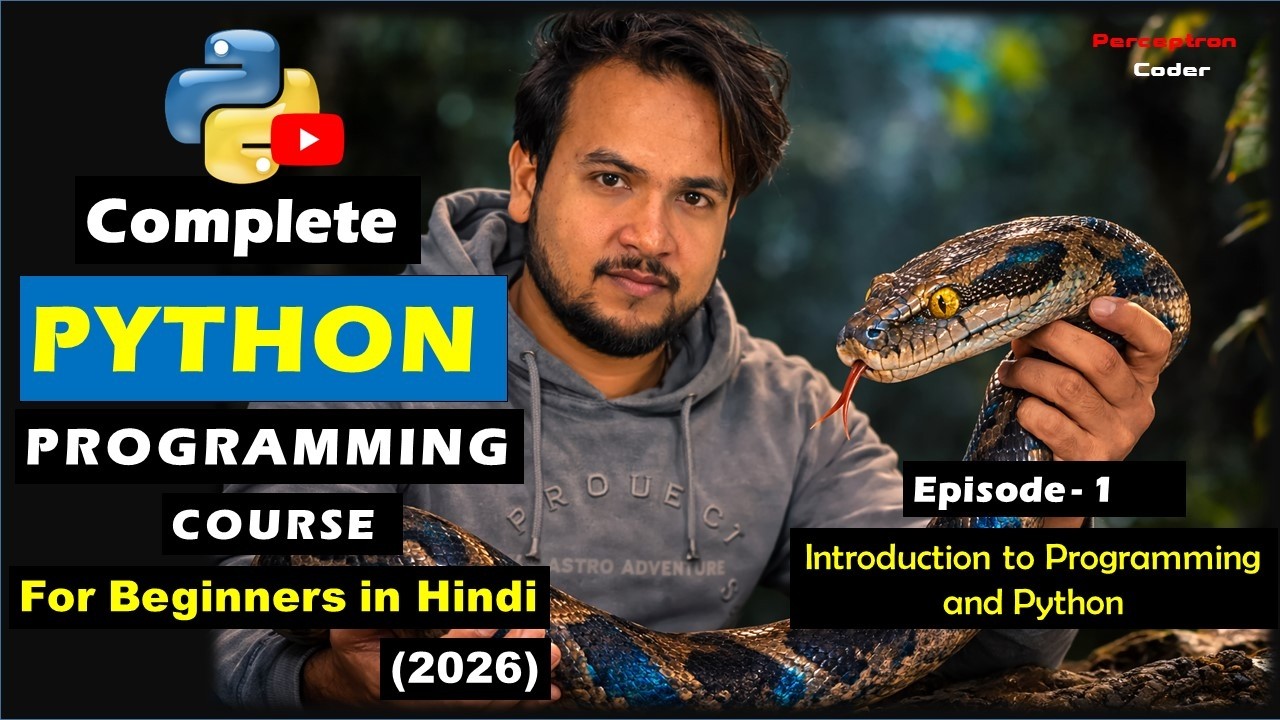 Introduction to Programming And Python | What is Python | Python Tutorial - Episode 1