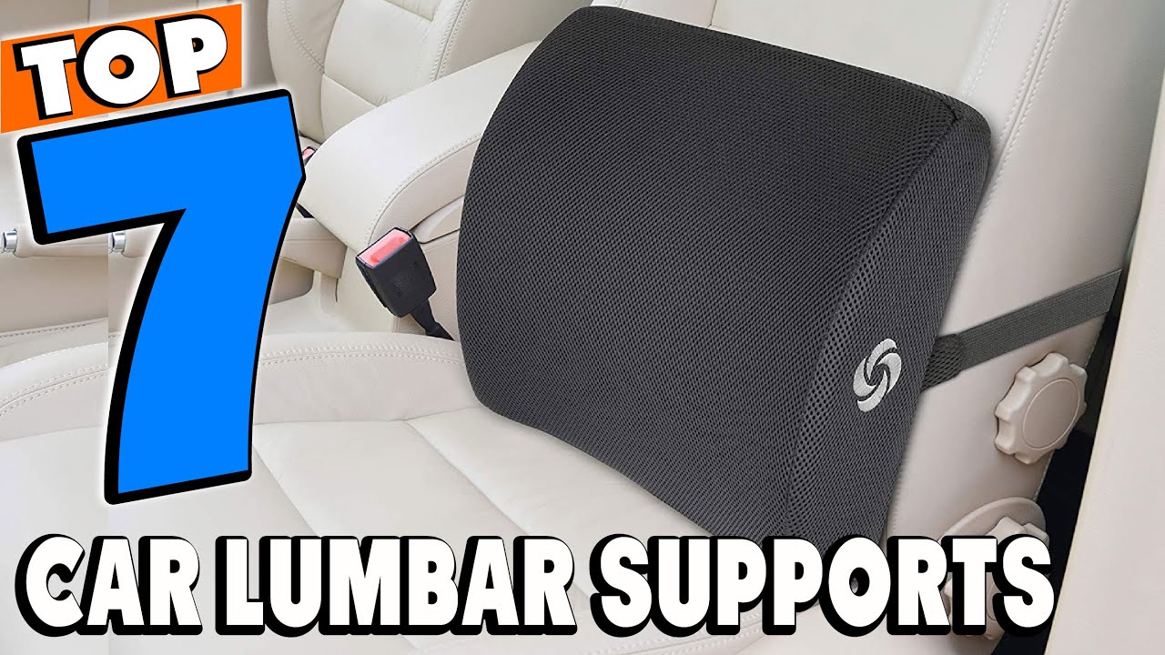 Top 5 Best Car Lumbar Supports Review in 2025
