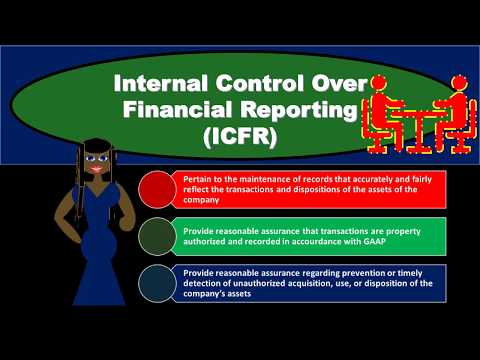 Internal Control Over Financial Reporting (ICFR)