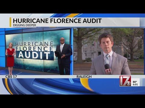 NC didn't track Florence Disaster Recovery Funds properly: audit