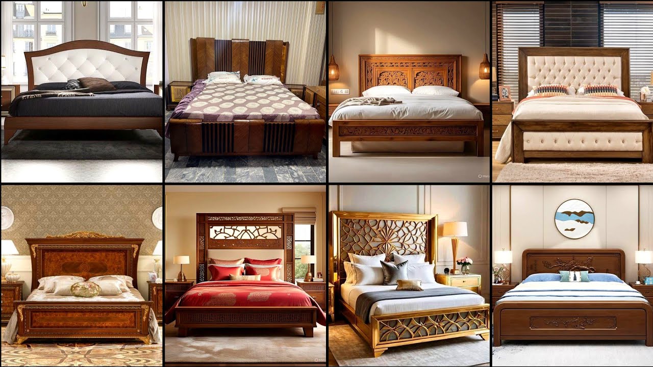 Más de 75 Diseños de Camas de Madera || Diseños Modernos de Camas || Diseño de Cama en Madera 2025