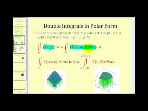 Introduction to Double Integrals in Polar Coordinates | Math Help from ...