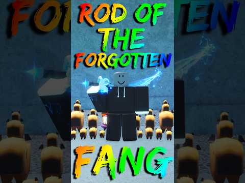 How To Get The *NEW* Rod Of The Forgotten Fang in Fisch! #fisch #shorts