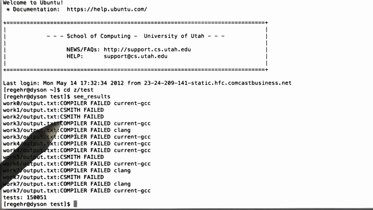 Testing Compilers - Software Testing