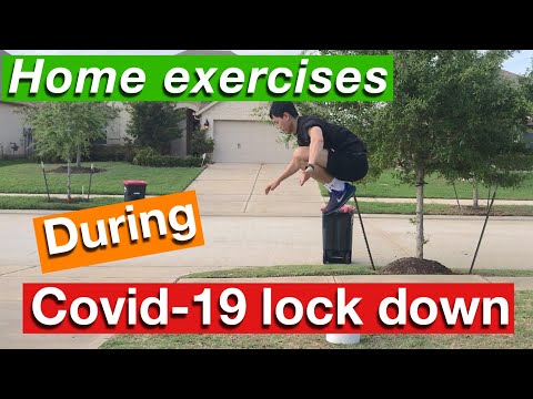 Home exercises during stay at home order – Houston Badminton Academy