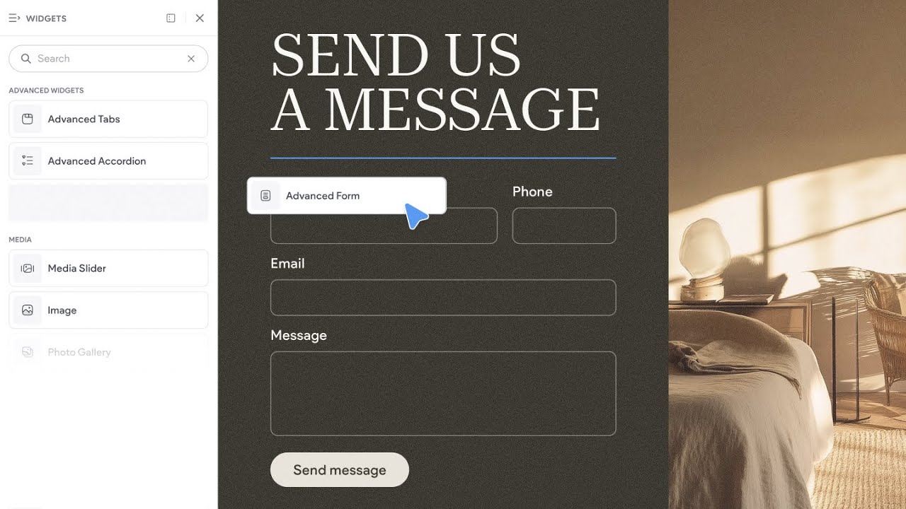 Meet the Advanced Form widget