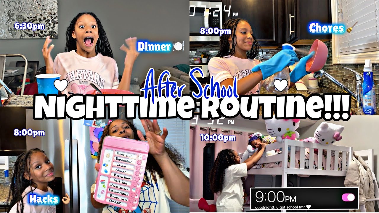 After School Chaos: Our New Night Routine Revealed! 🌙✨