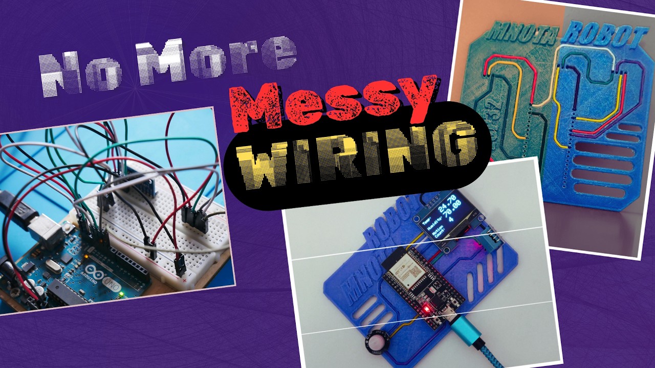 A Cleaner Way to Prototype Electronics (3D-Printed PCB Guide)