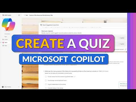 Microsoft 365 Copilot: Create AI Quizzes