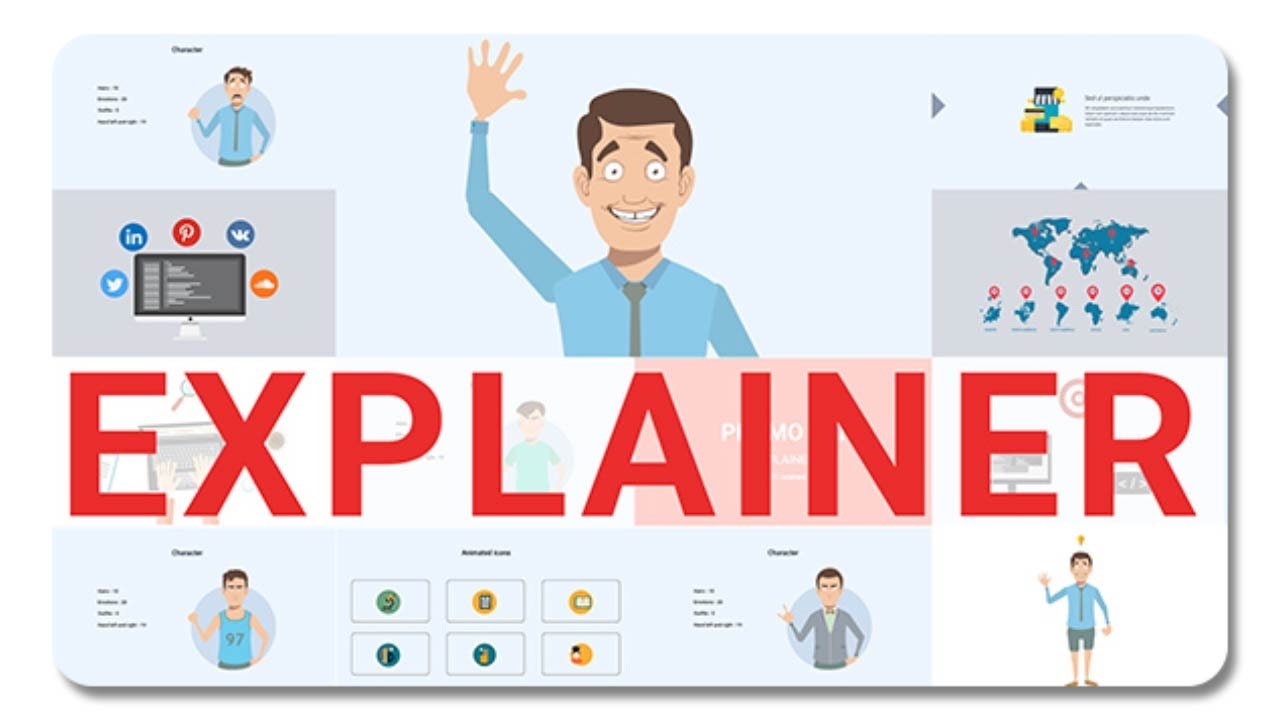 Explainer Video Toolkit 19249785 | After Effects Template
