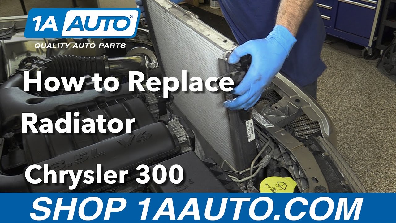 How to Replace Radiator 05-10 Chrysler 300