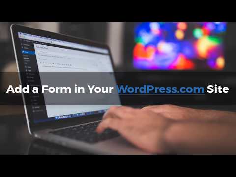 How to Embed a Form to WordPress.com - Getting Jotform Shortcode