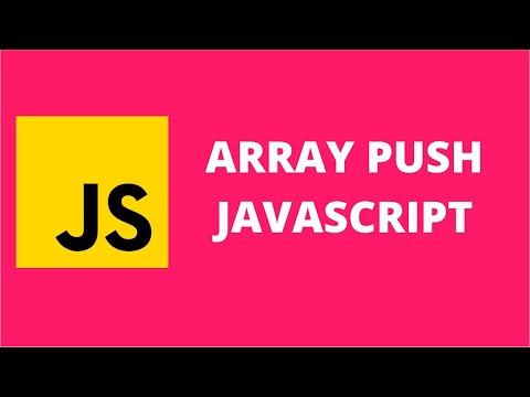Array Push JavaScript