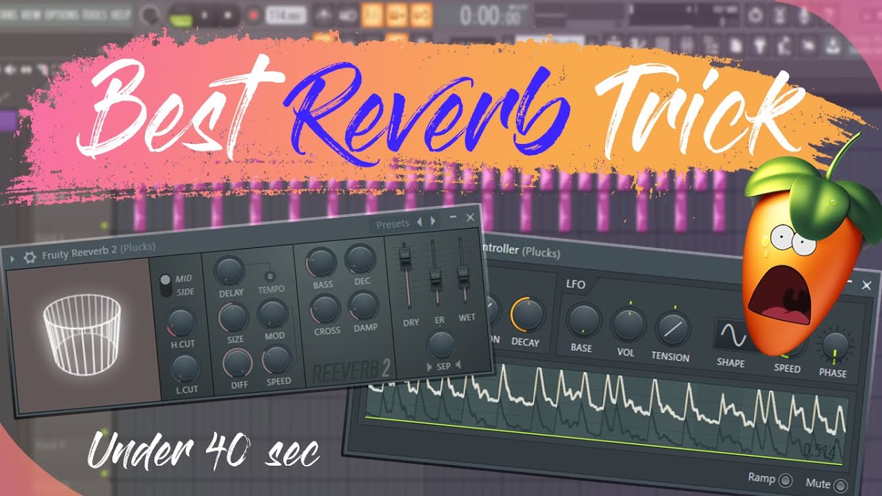 “Best Reverb Trick” - FL Studio Tutorial #shorts