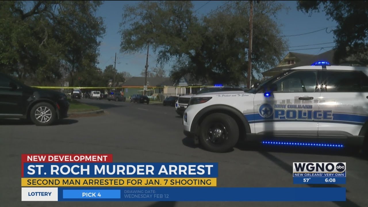 Second man arrested in connection with January St. Roch fatal shooting