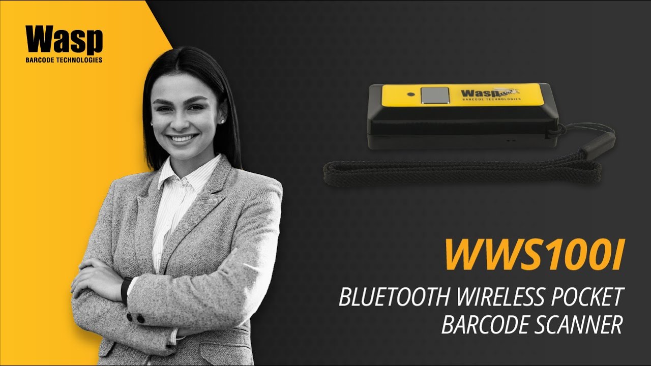 Bluetooth Wireless Pocket Barcode Scanner WWS100i | Wasp Barcode Technologies