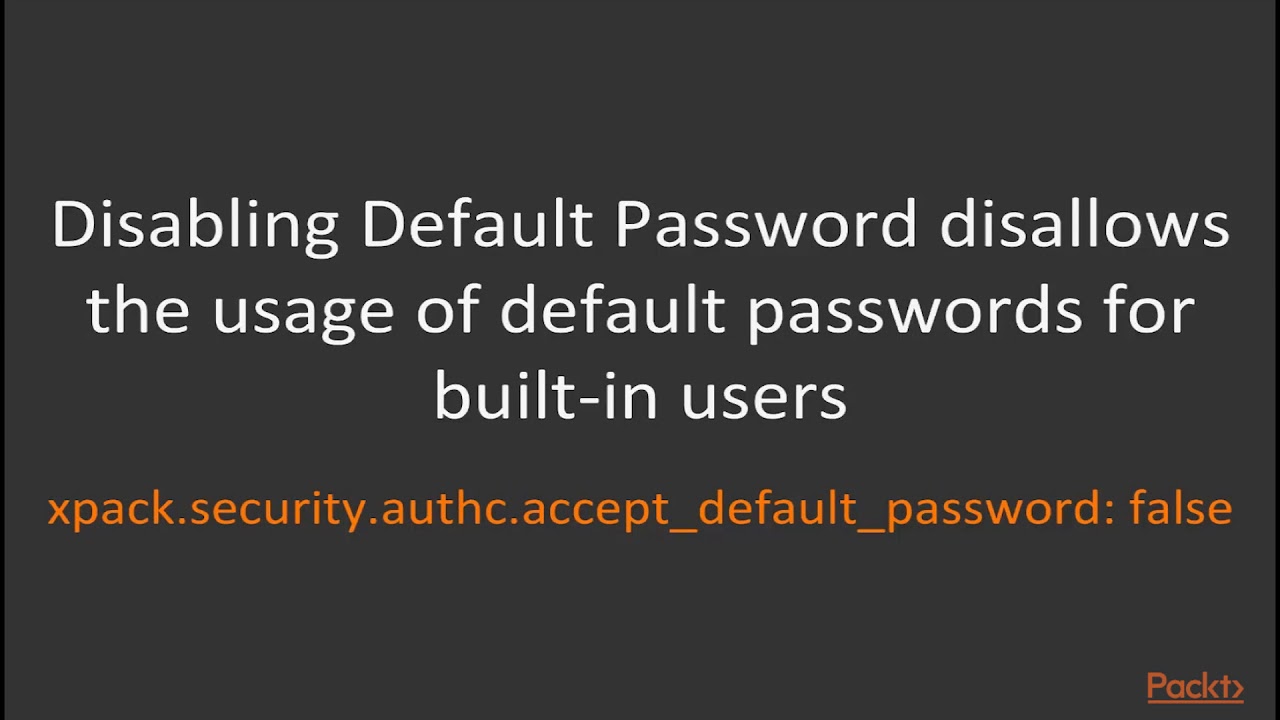 Mastering ElasticSearch : Authentication and Authorization | packtpub.com
