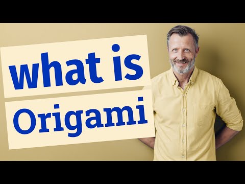 Origami | Definition of origami