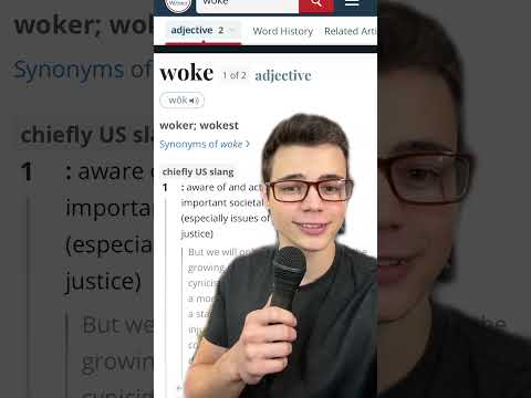 Definition of WOKE