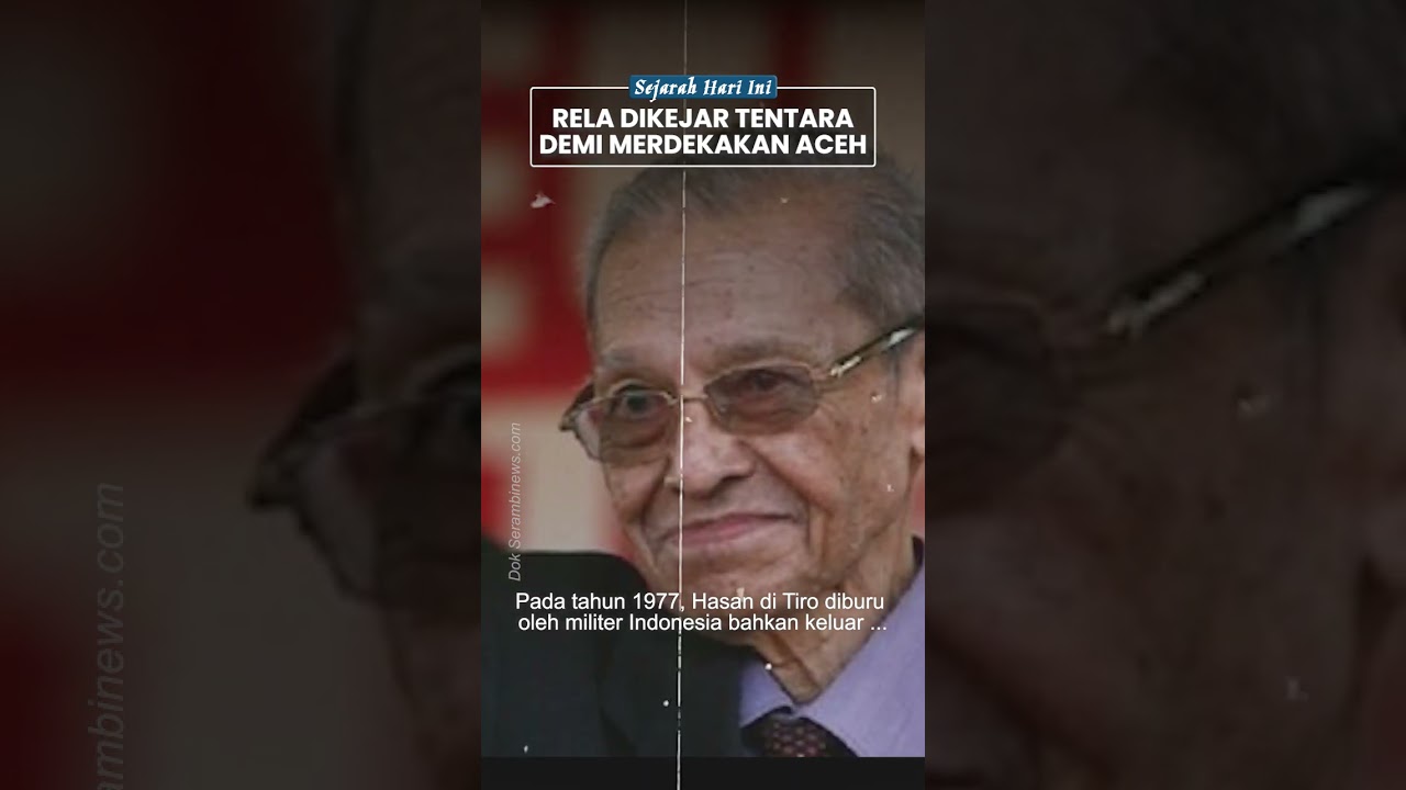 Sosok Hasan di Tiro, Rela Keluar-Masuk Hutan Dikejar Tentara Demi ...