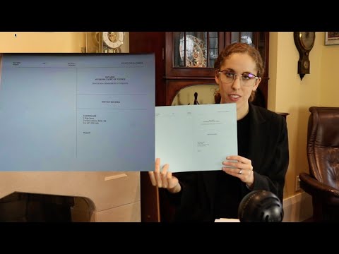 How to Put Together a Motion Record (Ontario, Canada)