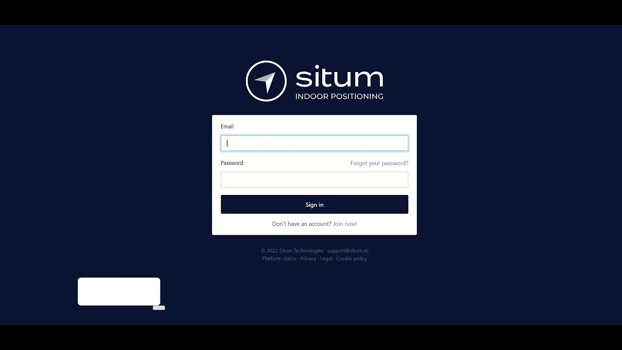 Situm Dashboard Demo - Get started
