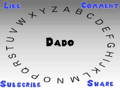 How to Say or Pronounce Dado
