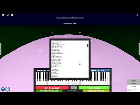 chaconne - yiruma (roblox piano cover)
