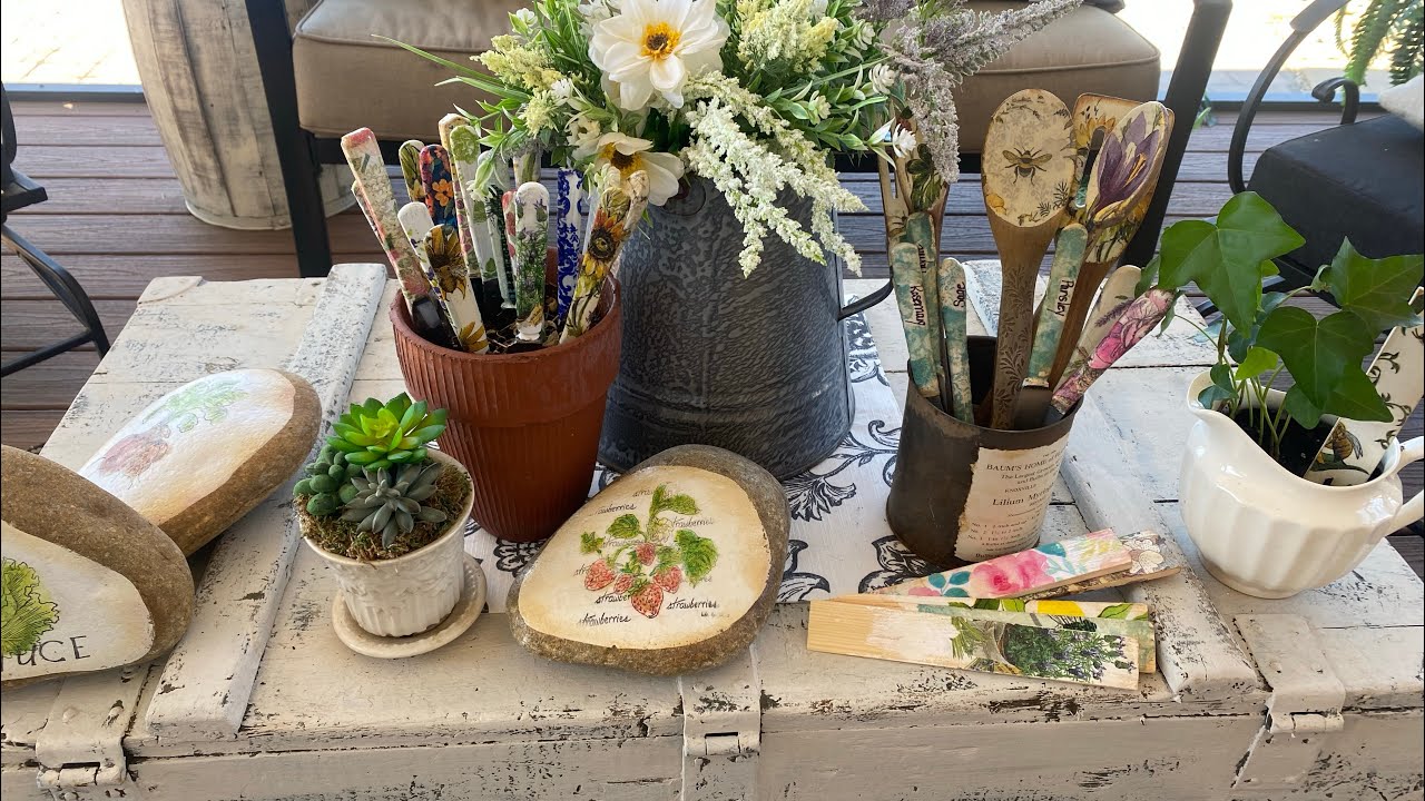 How to Garden Markers from Everyday Items