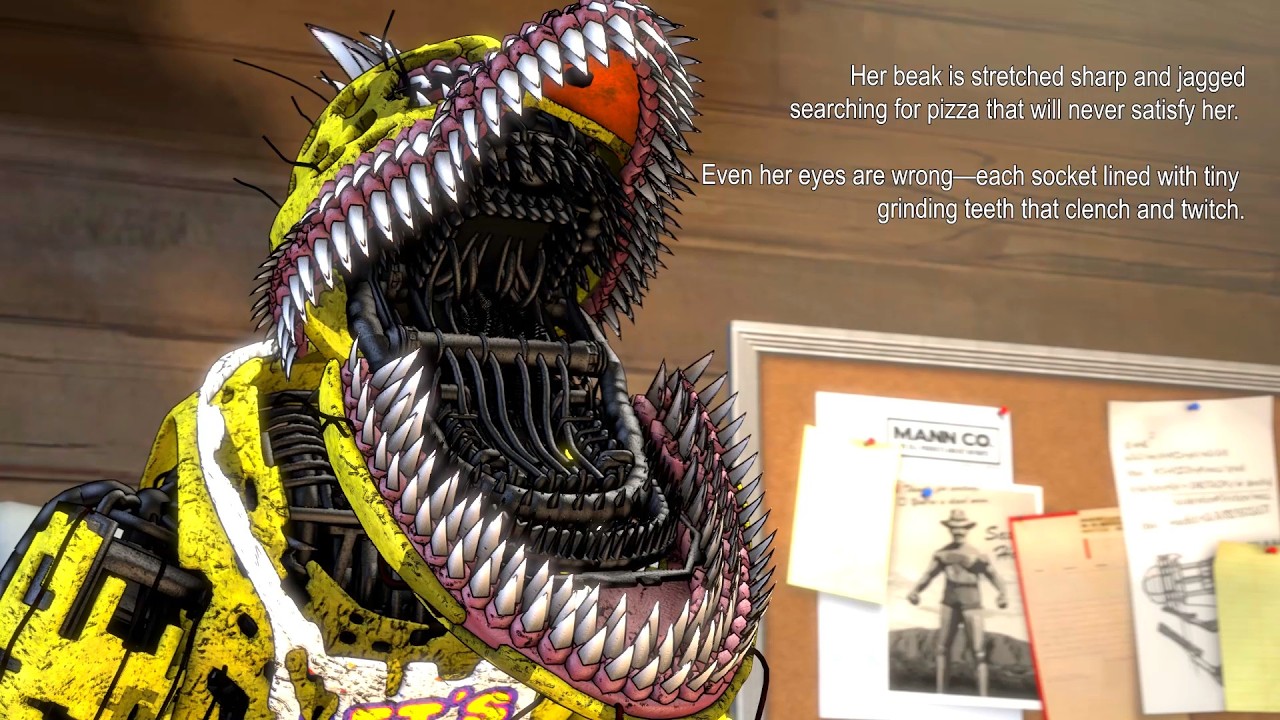 How the corrupted animatronics work in fnaf