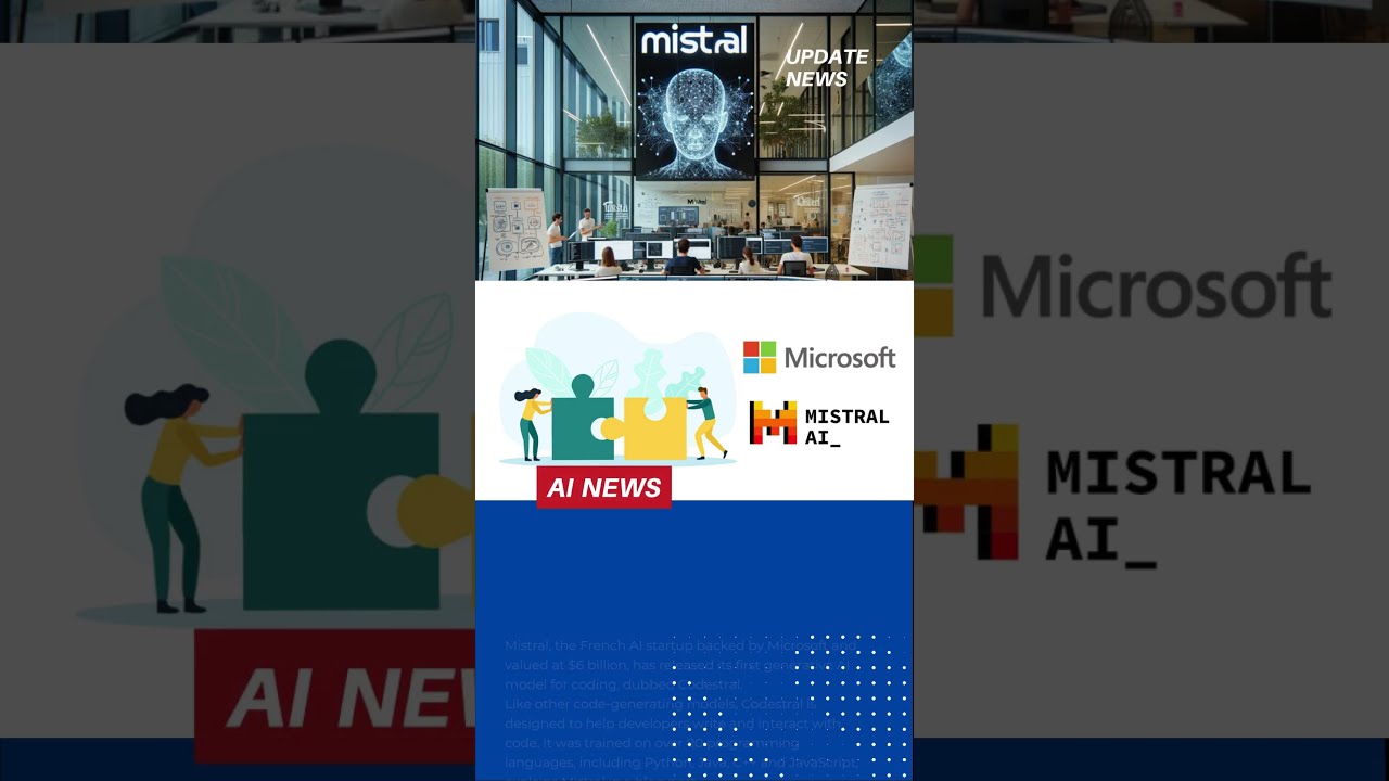 Mistral releases Codestral, its first generative AI model for code